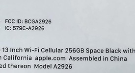 Apple iPad Pro 13" (M4) 2024 - AT&T, Black, 256GB, 8GB, A2926, Standard ...