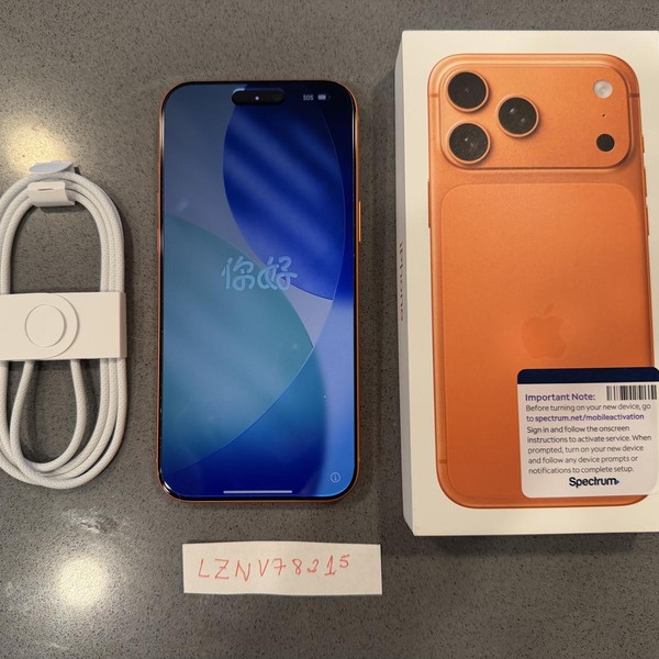Apple iPhone 17 Pro Max - Spectrum, 256GB, Cosmic Orange, A3257 ...