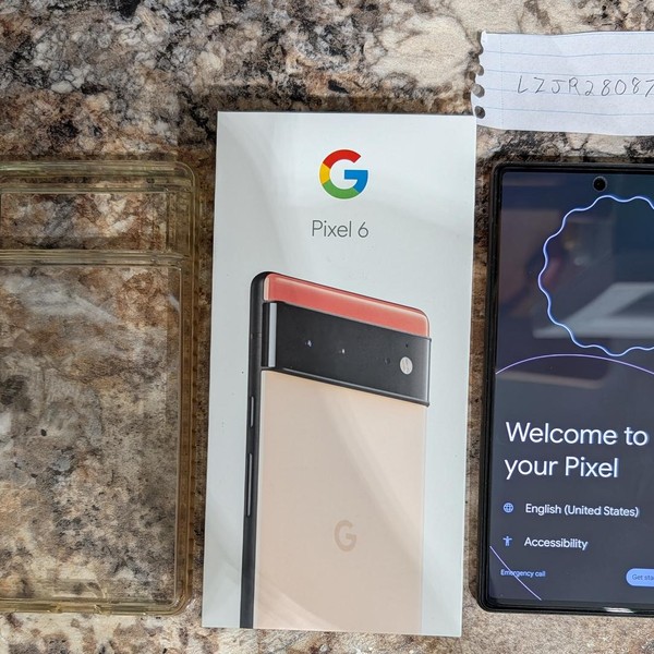 Google Pixel 6 - Unlocked, 128GB, Coral, 8GB,GB7N6 - LZJR28087 - Swappa