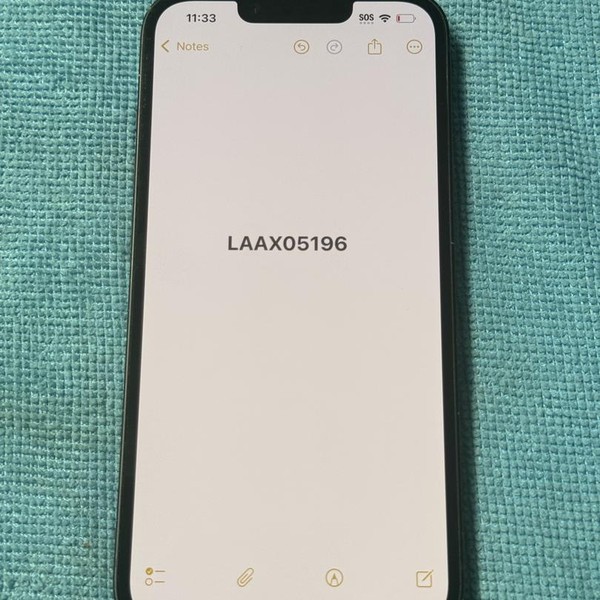 Apple iPhone 14 - Unlocked, Midnight, 128GB, A2649 - LAAX05196 - Swappa