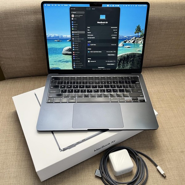 MacBook Air 2022 (M2) - 13" - Apple M2, Midnight, 1TB, 24GB - LAAW86651 ...