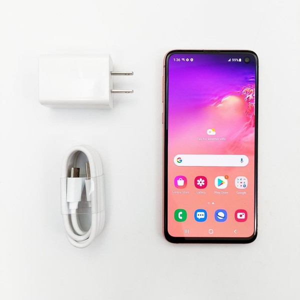 Samsung Galaxy S10e - Unlocked, 128GB, Pink, 6GB, SM-G970U1 - LWGW00752 ...