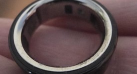 Oura Ring Gen 4 - Black, Size 8 - LZNX08691 - Swappa