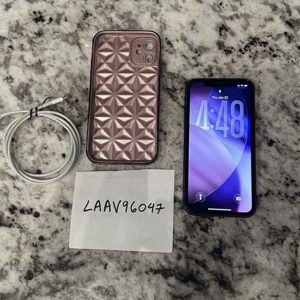 Apple iPhone 11 - Unlocked, Black, 64GB, A2111 - LAAV96047 - Swappa