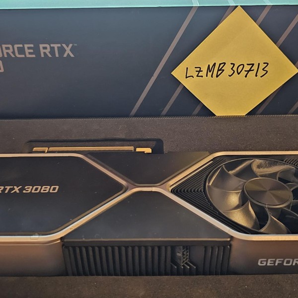 Nvidia GeForce RTX 3080 Founders Edition - 900-1G133-2530-000 ...