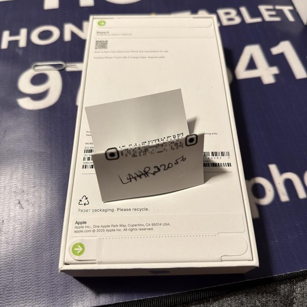 Apple IPhone 17 Unlocked 256GB Mist Blue A3258 LAHR32056 Swappa apple-iphone-17-unlocked-256gb-mist-blue-a3258-lahr32056-swappa