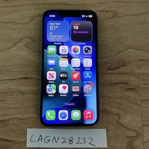 Apple iPhone 13 Mini - Unlocked, 256GB, Blue, A2481 - LAGN28232 - Swappa