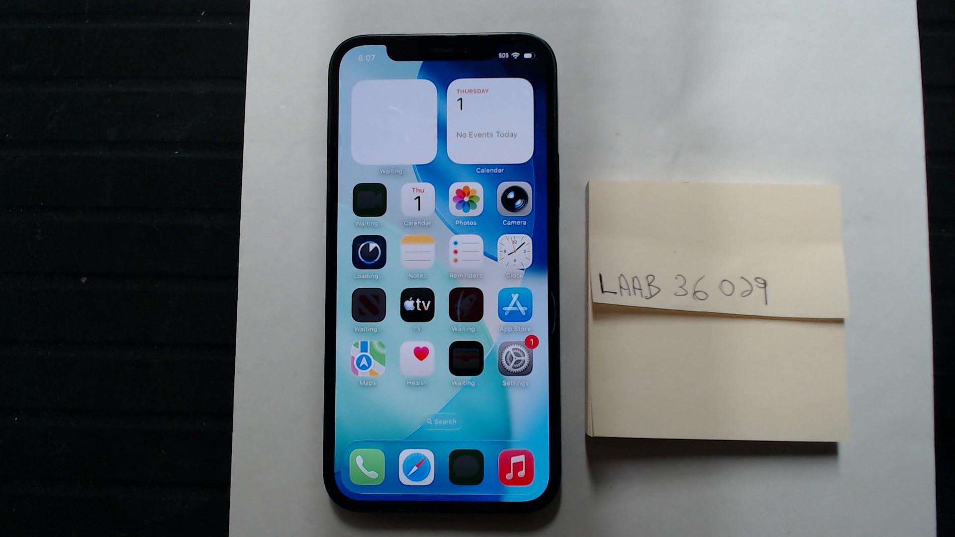 Apple iPhone 12 - Verizon, Black, 64GB, A2172 - LAAB36029 - Swappa