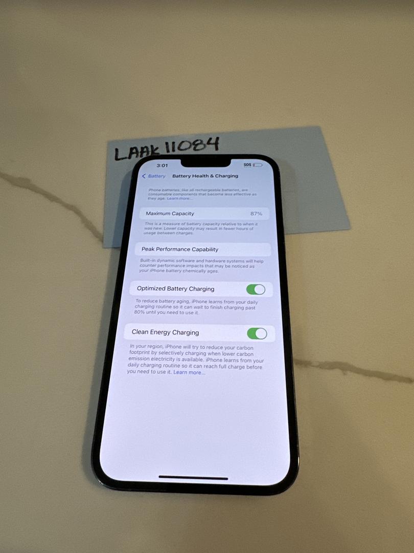 Apple iPhone 13 Pro Max - AT&T, Sierra Blue, 128GB, A2484 - LAAK11084 ...