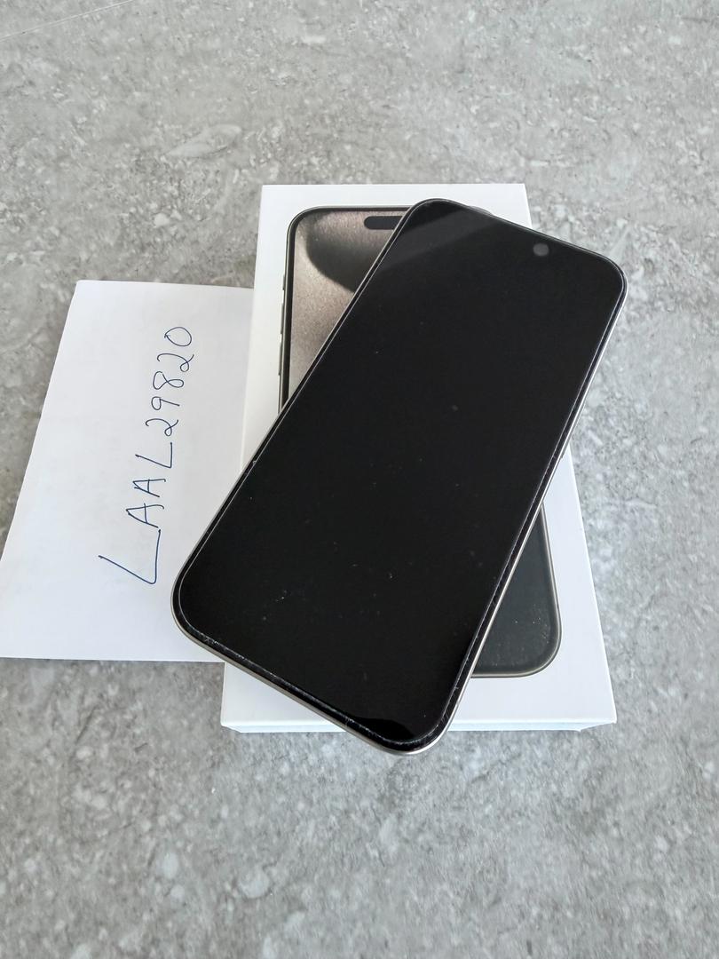 Apple iPhone 15 Pro - Unlocked, Natural, 256GB, A2848 - LAAL29820 - Swappa