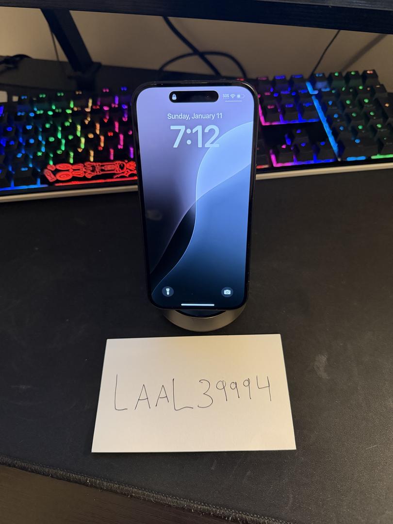 Apple iPhone 15 - Unlocked, Black, 128GB, A2846 - LAAL39994 - Swappa