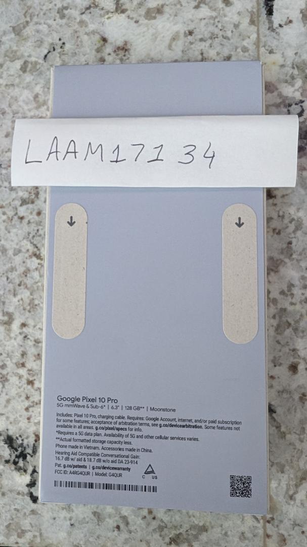 Google Pixel 10 Pro - Unlocked, Moonstone, 128GB, G4QUR - LAAM17134 ...