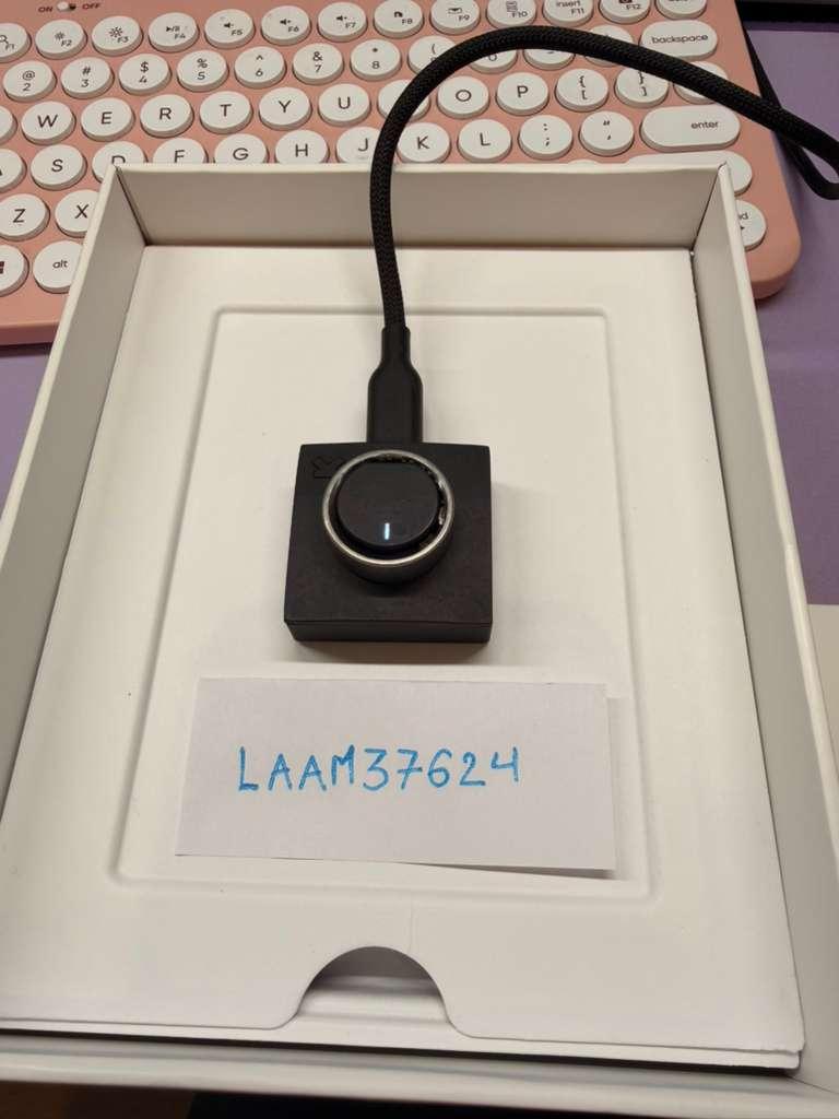 Ultrahuman Ring Air - Titanium - LAAM37624 - Swappa