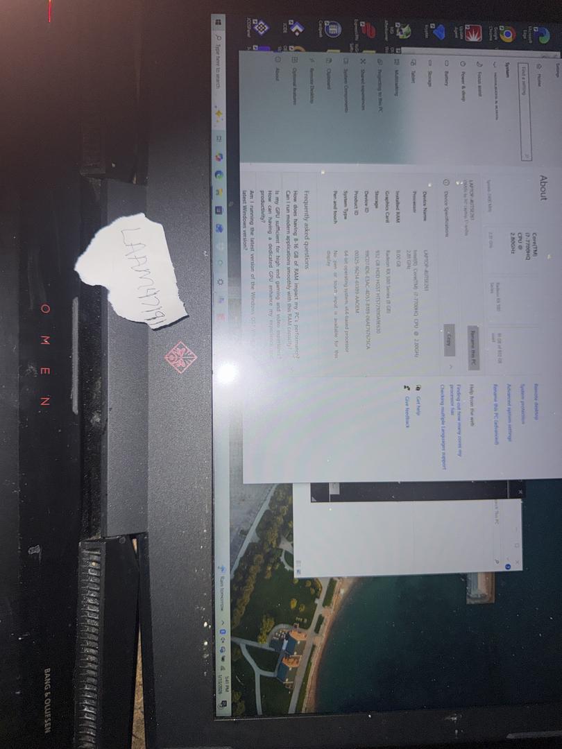 HP Omen Laptop - LAAM47191 - Swappa