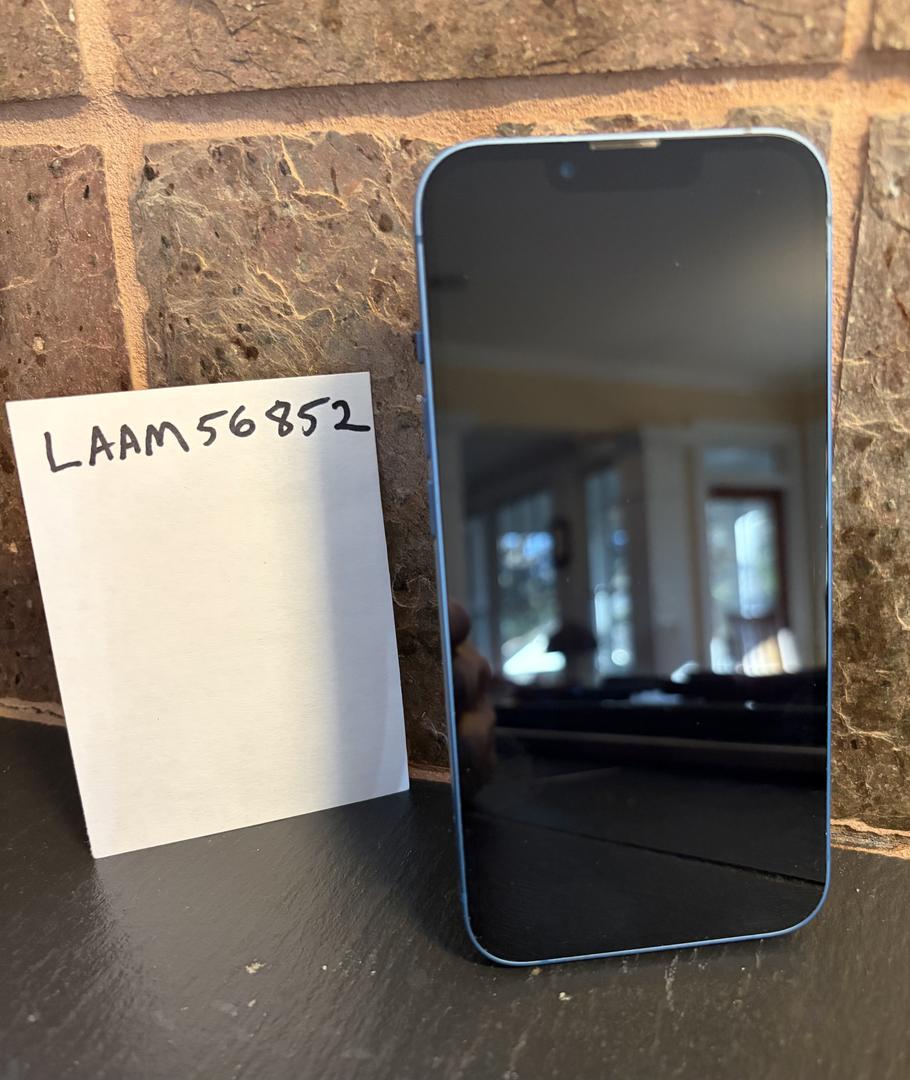 Apple iPhone 13 - Unlocked, Blue, 128GB, A2482 - LAAM56852 - Swappa
