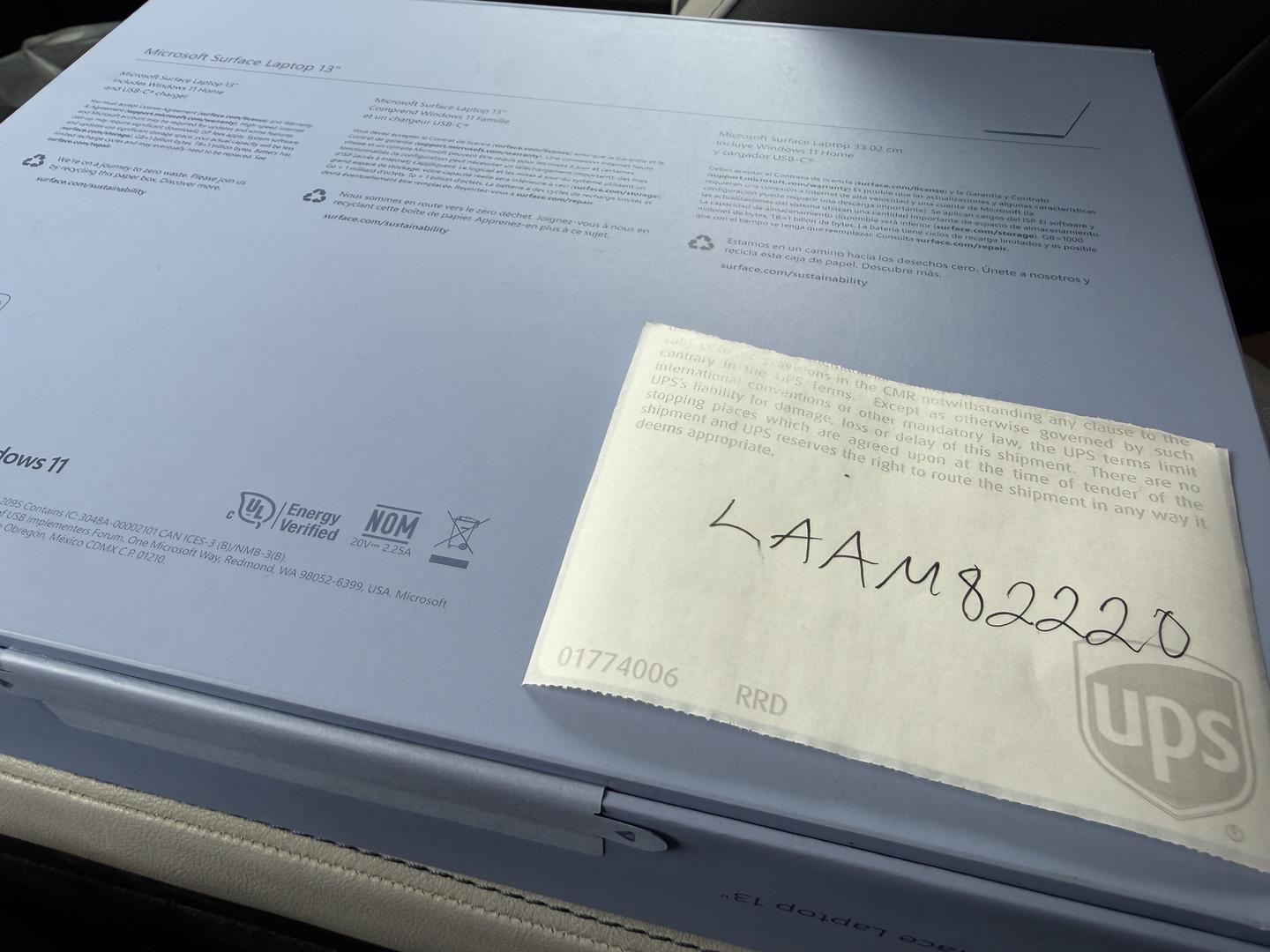 Microsoft Surface Laptop 13" (2025) - Violet, 512GB, 16GB - LAAM82220 ...