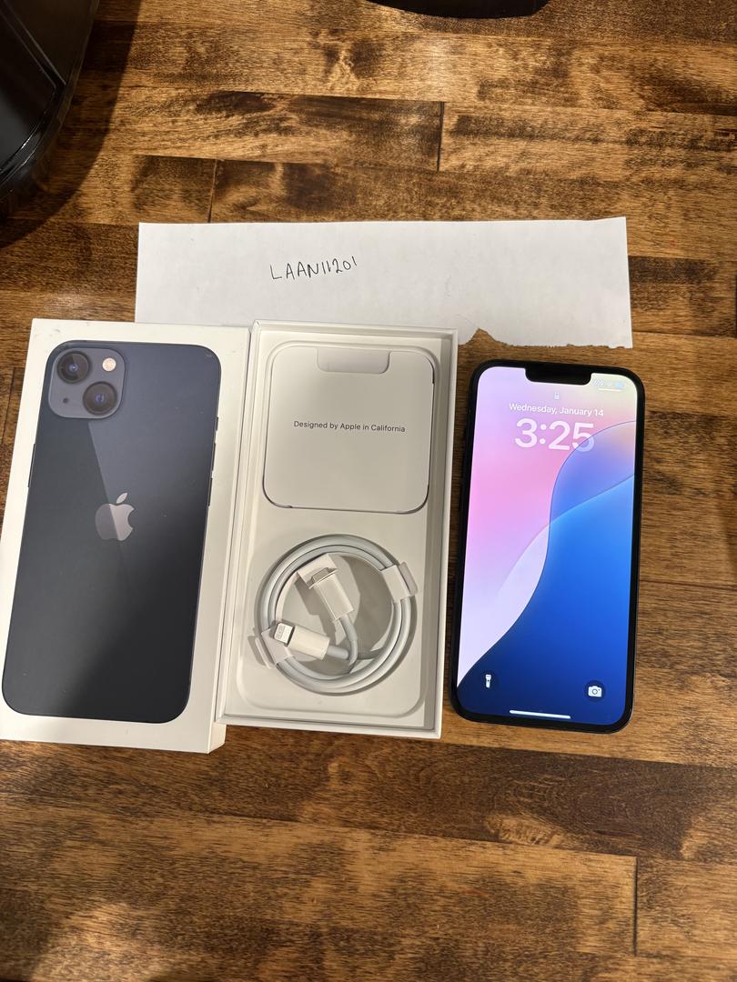 Apple iPhone 13 - AT&T, Midnight, 128GB, A2482 - LAAN11201 - Swappa