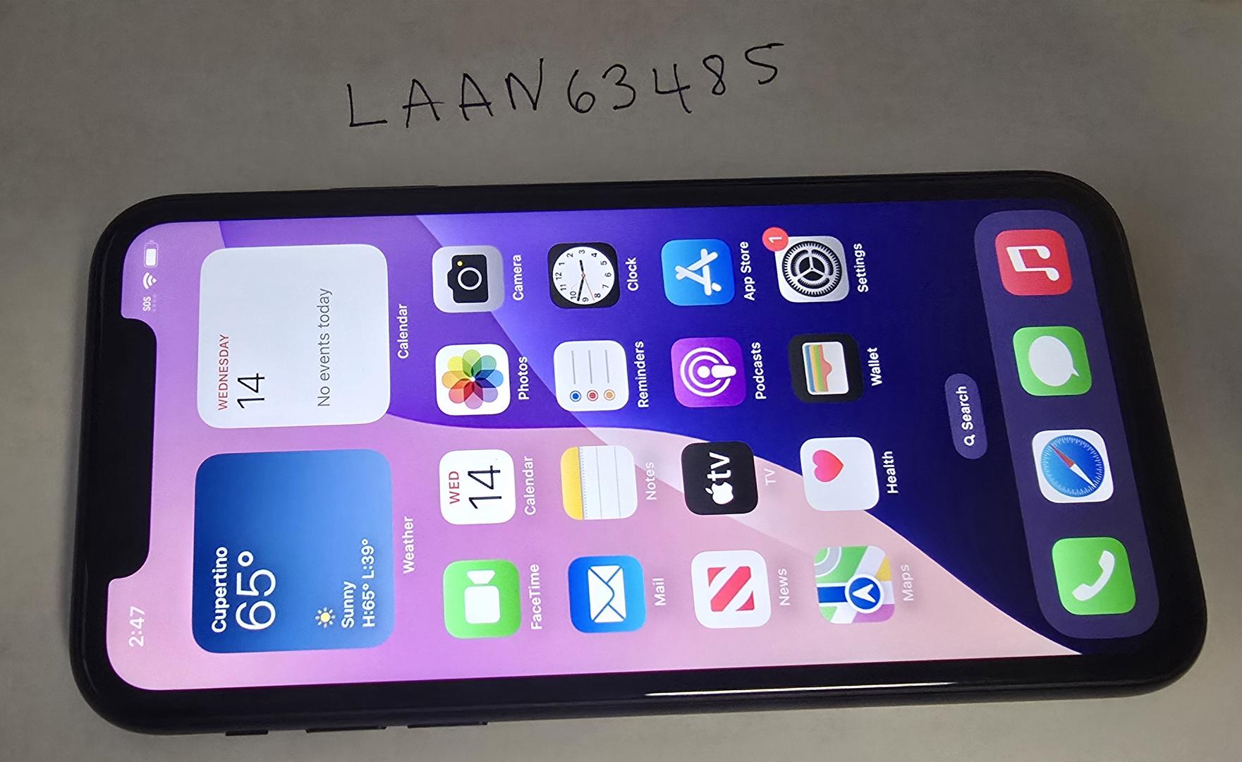 Apple iPhone Xr - Unlocked, Black, 64GB, A1984 - LAAN63485 - Swappa