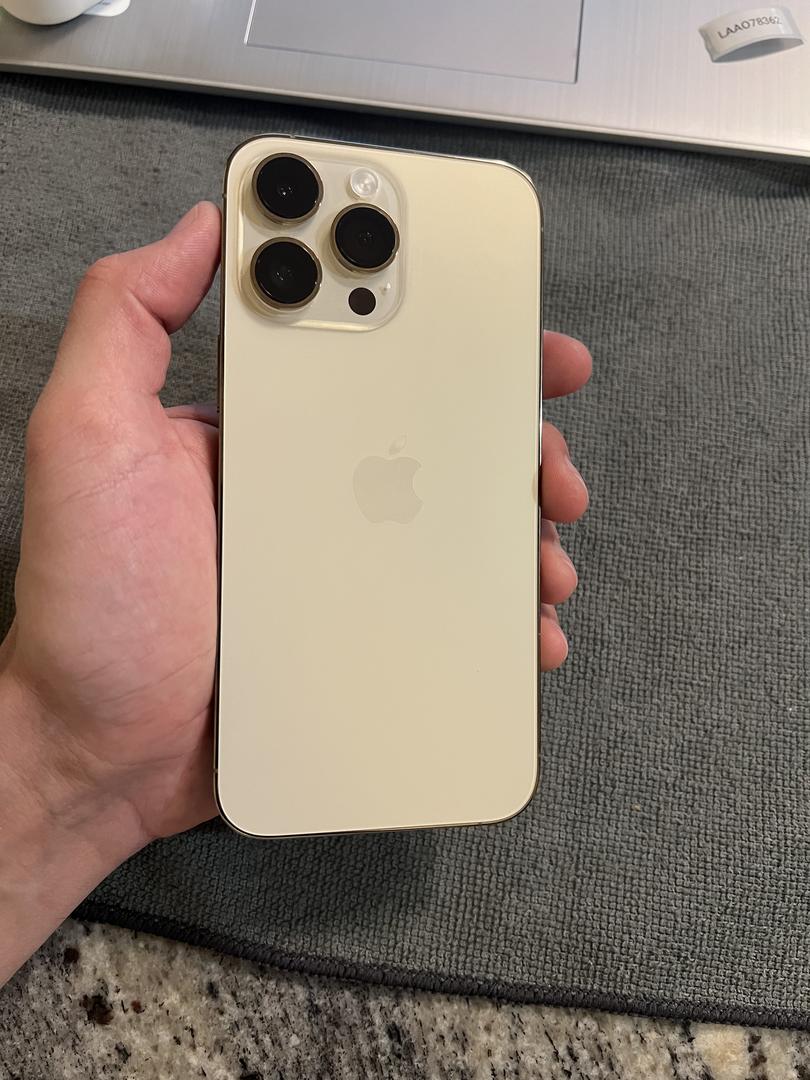 Apple iPhone 14 Pro Max - Unlocked, Gold, 128GB, A2651 - LAAO78362 - Swappa
