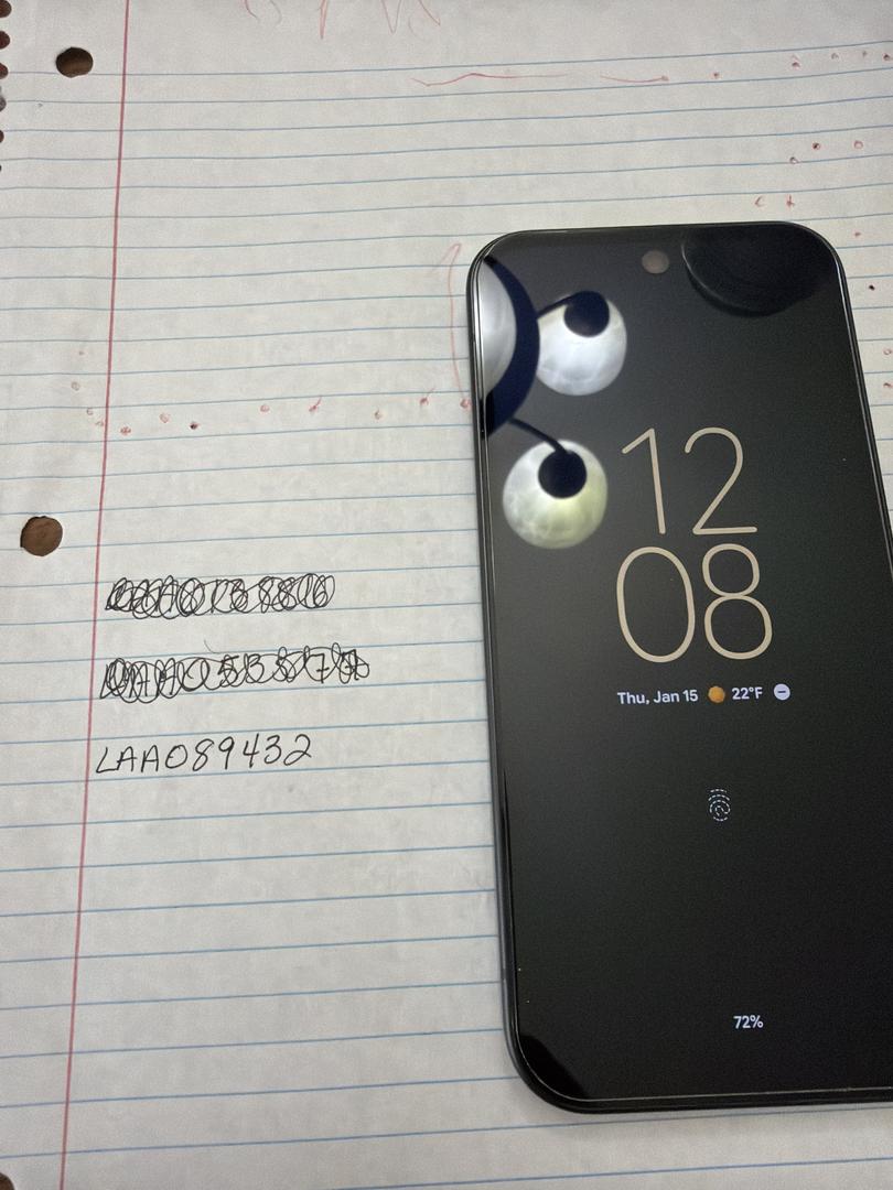 Google Pixel 9a - Unlocked, Obsidian, 128GB, 8GB - LAAO89432 - Swappa