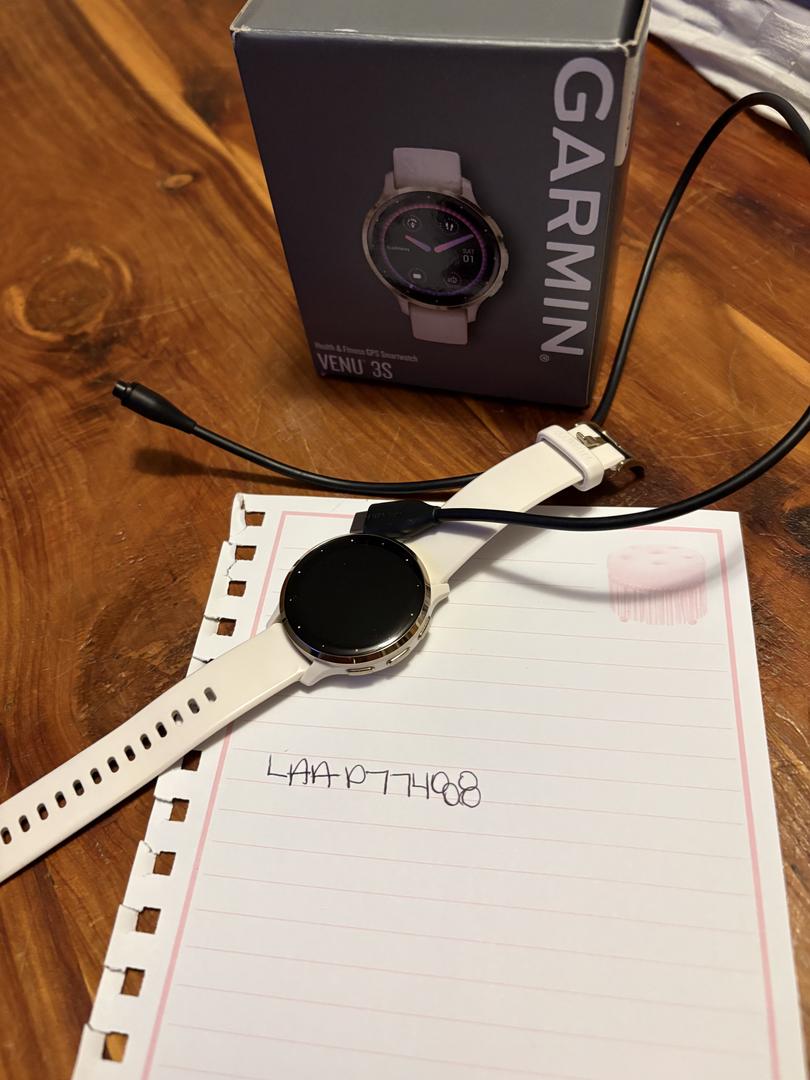 Garmin Venu 3S - Ivory - LAAP77488 - Swappa