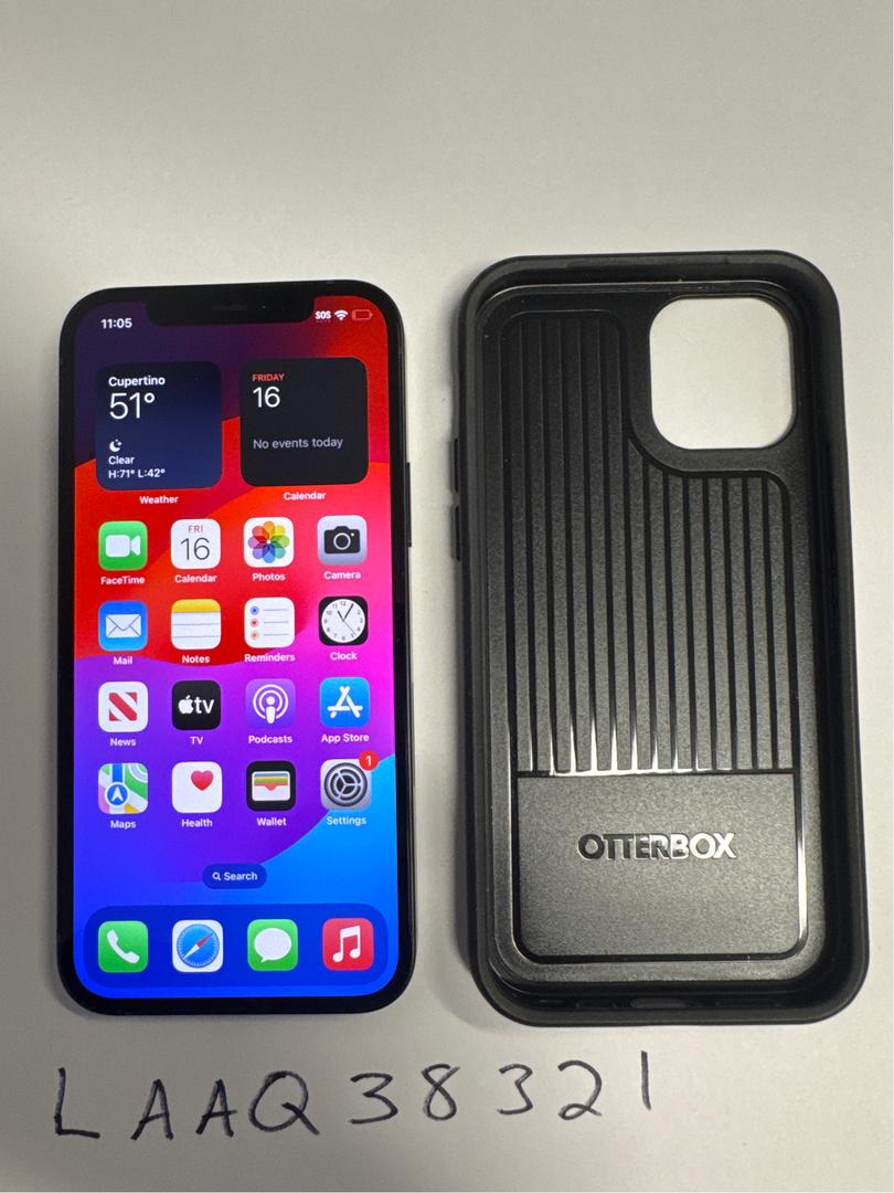 Apple iPhone 12 - T-Mobile, Black, 64GB, A2172 - LAAQ38321 - Swappa