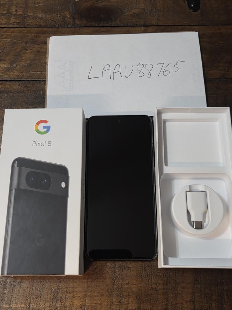 Google Pixel 8 - Verizon, Obsidian, 128GB, 8GB, GKWS6, mmWave 5G ...