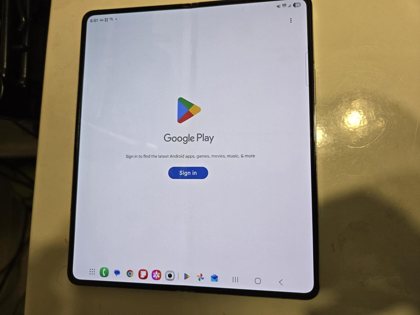 Samsung Galaxy Z Fold5 - Verizon, Cream, 512GB, 12GB, SM-F946U ...