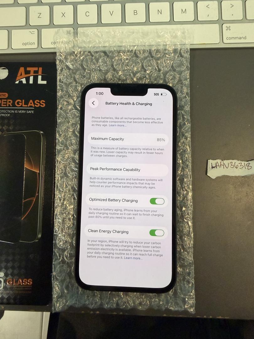 Apple iPhone 14 - Unlocked, Midnight, 128GB, A2649 - LAAV36318 - Swappa