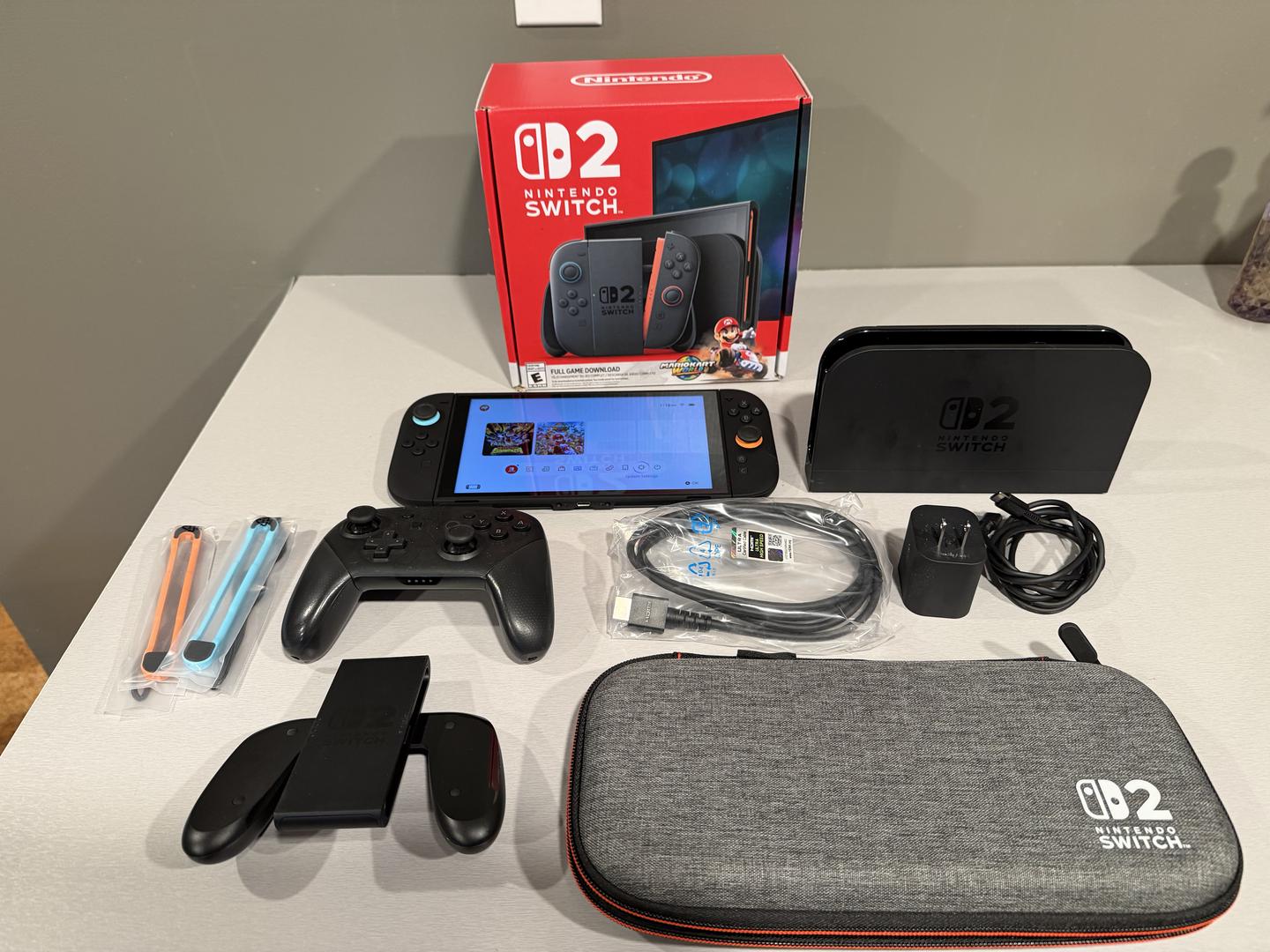 Nintendo Switch 2 - Red & Blue, Standard - LAAX42983 - Swappa