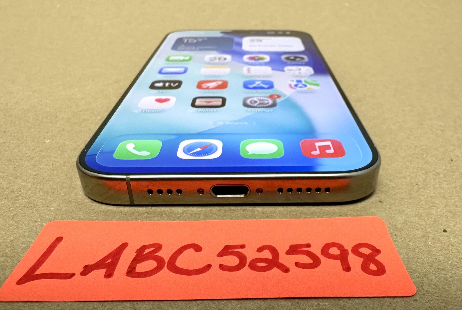 Apple iPhone 16 Pro Max - Unlocked, Natural, 256GB, A3084 - LABC52598 ...