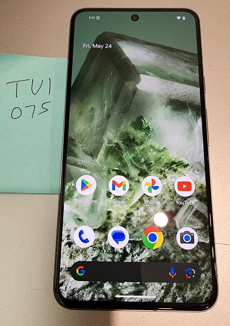 Google Pixel 8 - Unlocked, 128GB, Hazel, 8GB, G9BQD, Sub-6 5G ...