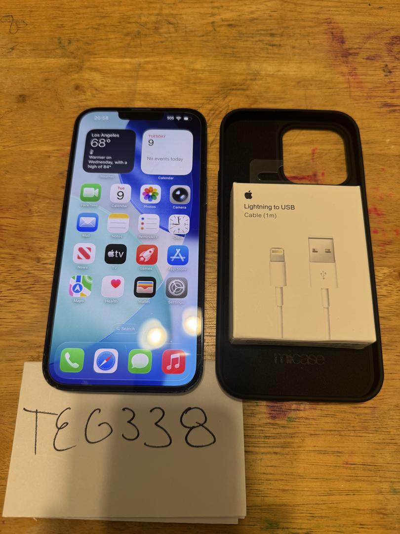 Apple iPhone 13 Pro Max - Unlocked, 256GB, Sierra Blue, A2484 ...
