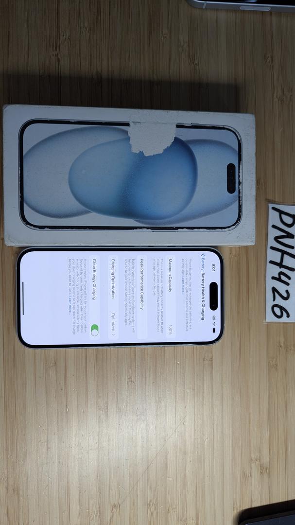 Apple iPhone 15 - Unlocked, 128GB, Blue, A2846 - LAGM93616 - Swappa