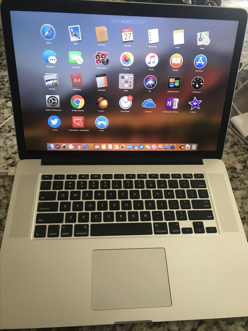 MacBook Pro 2015 (Retina) - 15" - Silver, 512GB, 16GB - LQNS63912 - Swappa
