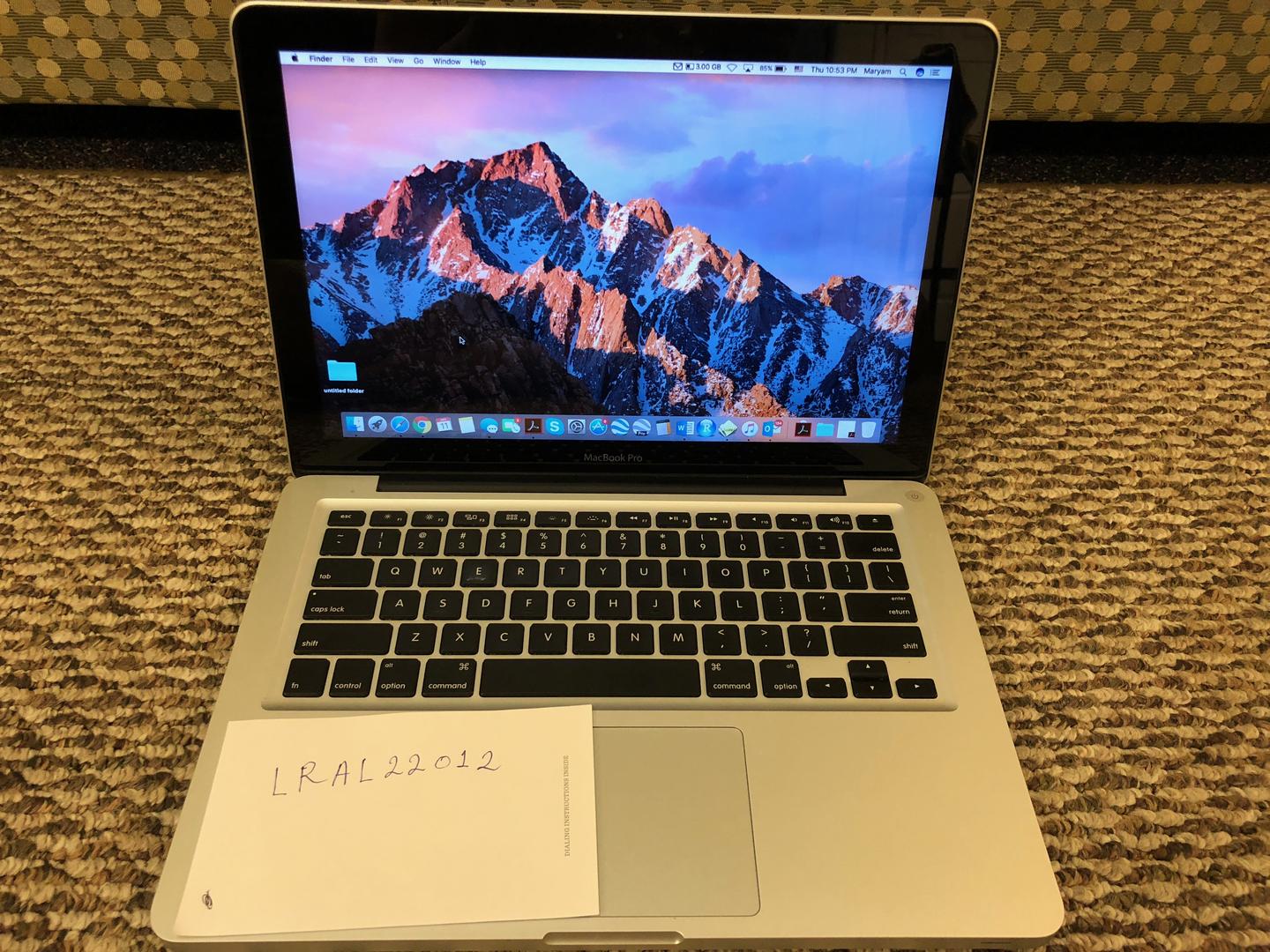 MacBook Pro 2012 (Unibody) - 13" - Silver, 512GB, 8GB - LRAL22012 - Swappa