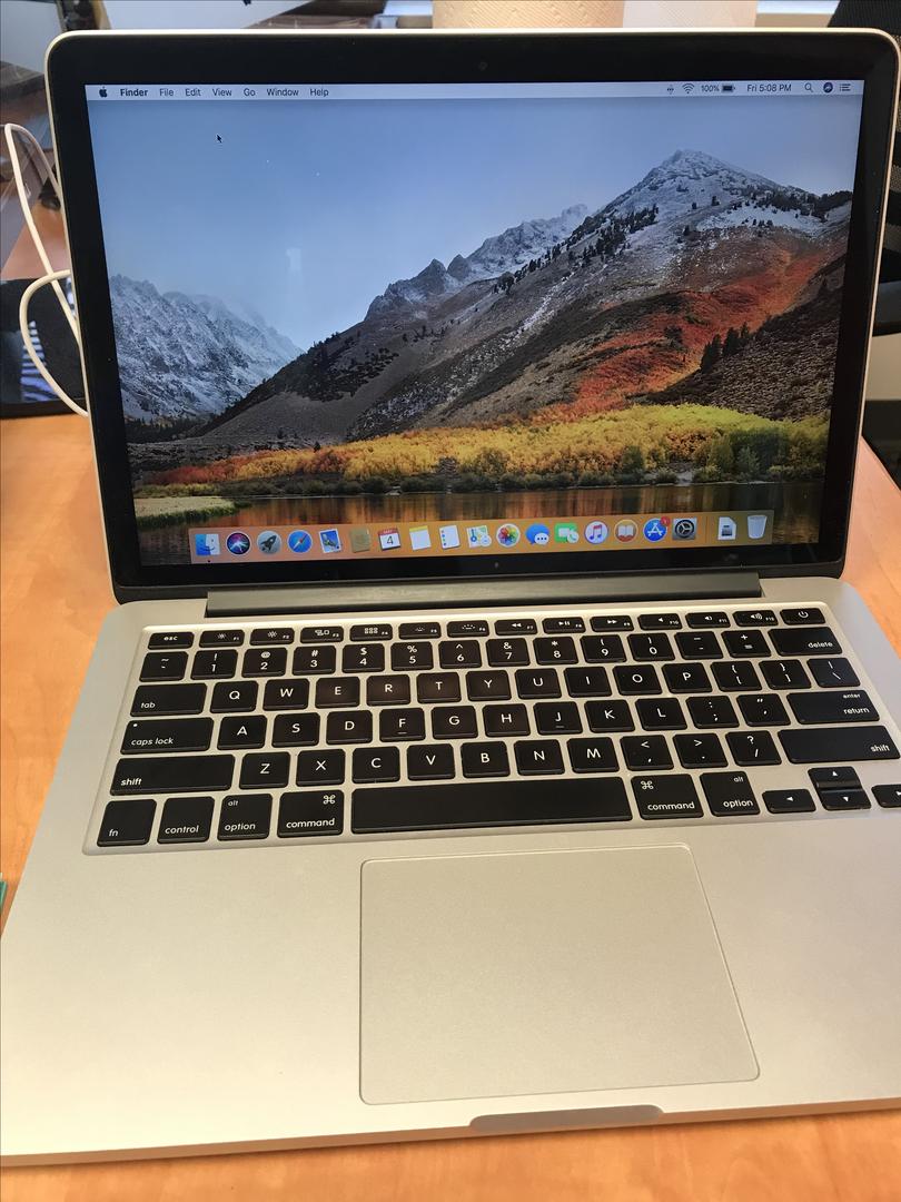MacBook Pro 2014 (Retina) - 13" - Silver, 128GB, 8GB - LRET47084 - Swappa