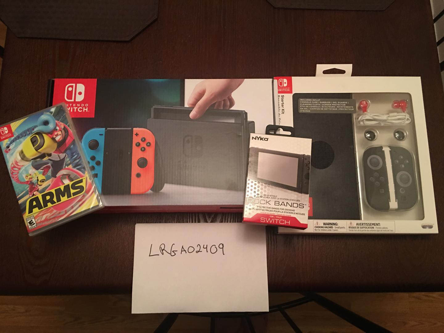 Nintendo Switch - Red & Blue, 32GB - LRGA02409 - Swappa