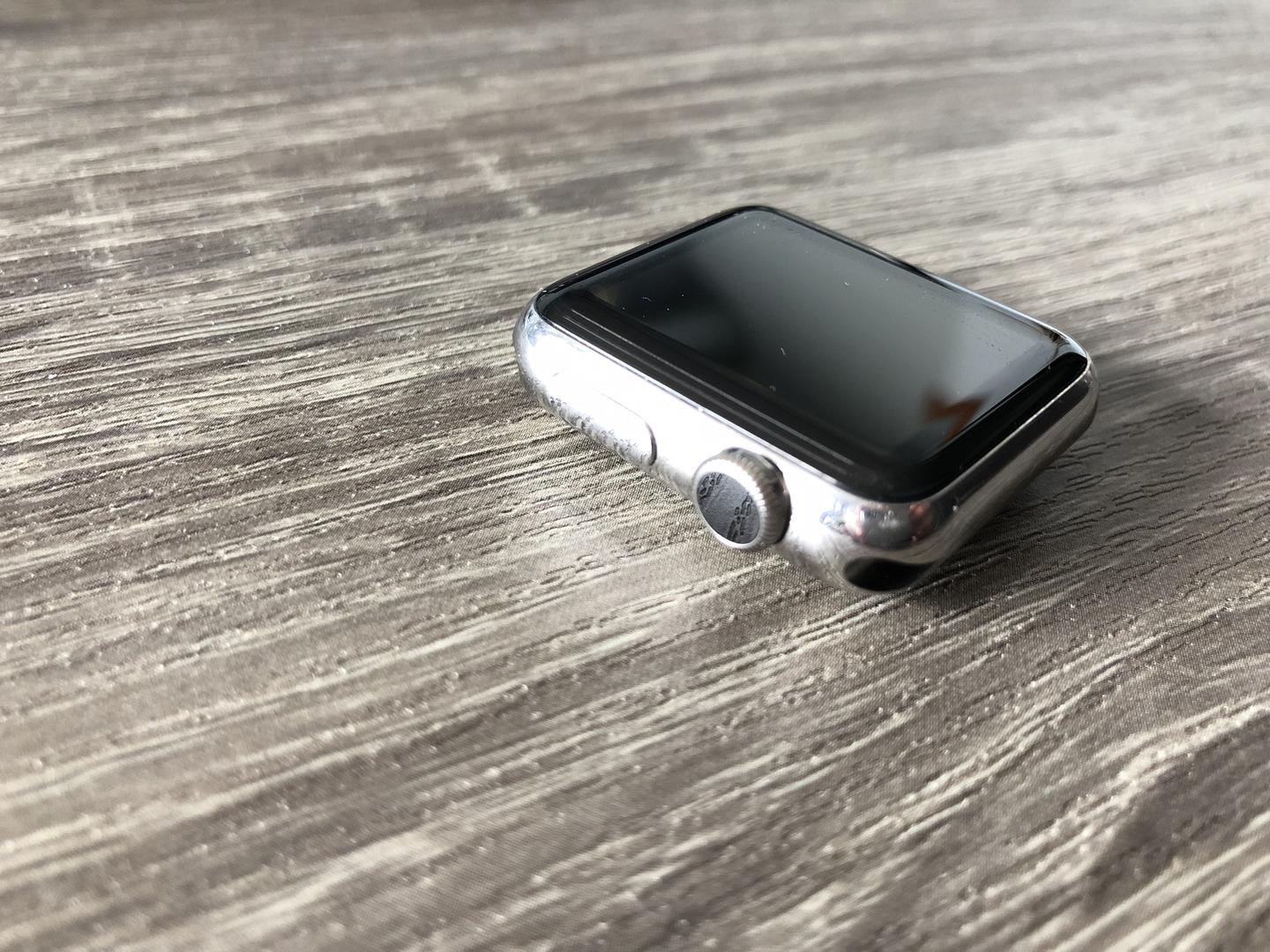 Apple Watch 1st Gen 38mm - Silver, 8GB, A1553, Stainless Steel ...