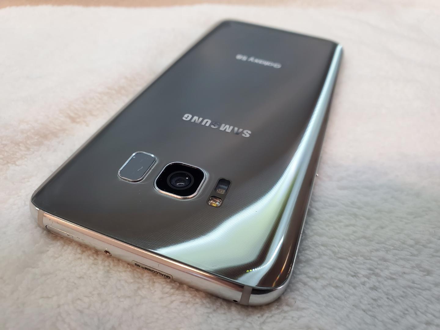 Samsung Galaxy S8 - Unlocked, Silver, 64GB, 4GB, SM-G950U1 - LRLV03495 ...