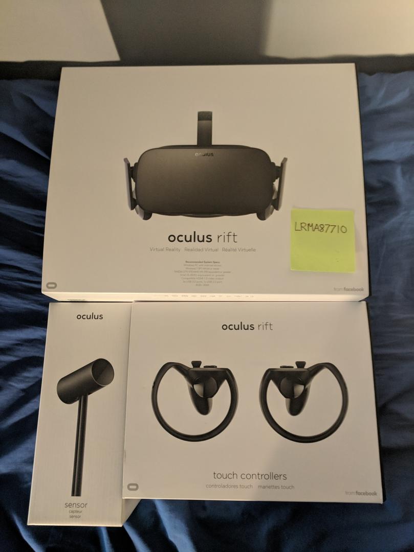 Oculus Rift CV1 - Black - LRMA87710 - Swappa