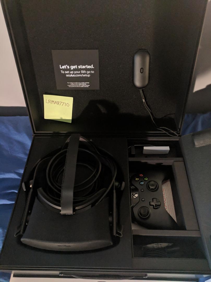 Oculus Rift CV1 - Black - LRMA87710 - Swappa