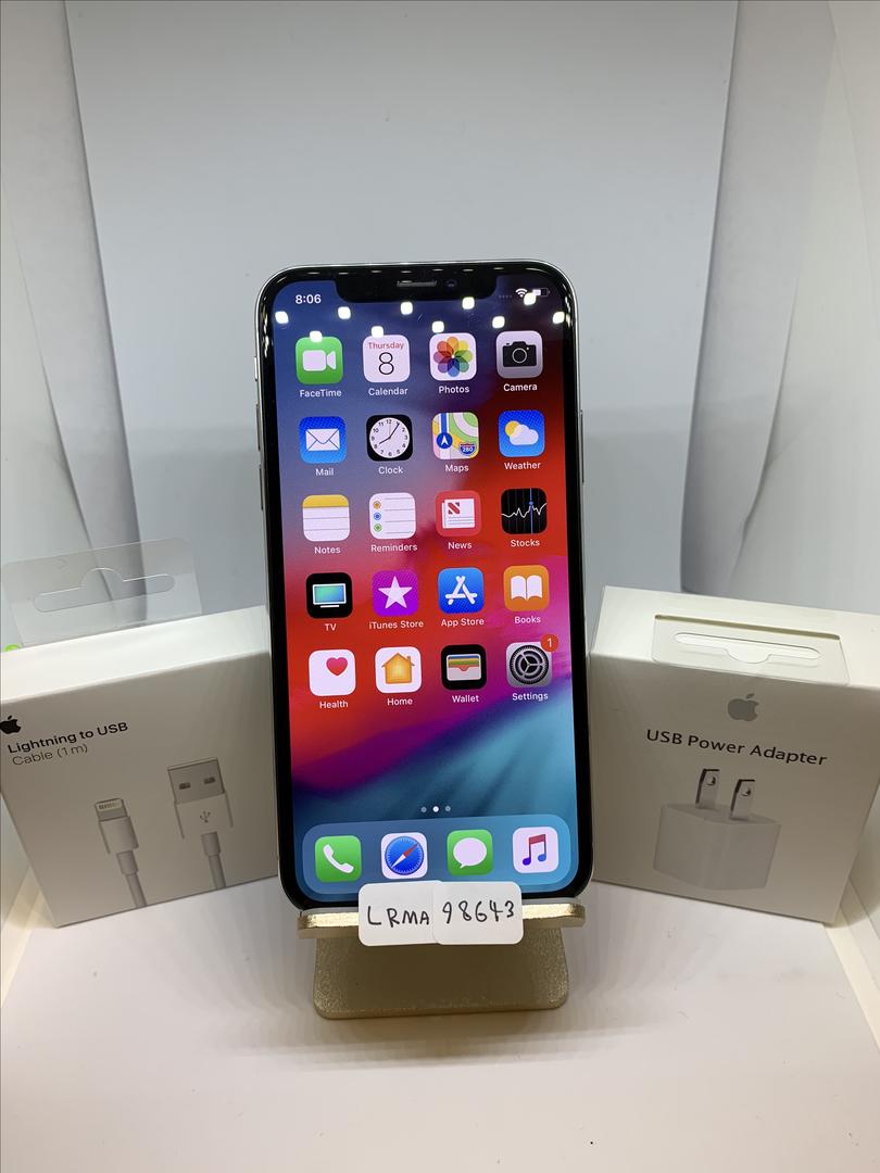 Apple iPhone X - Unlocked, Silver, 64GB, A1901, GSM - LRMA98643 - Swappa