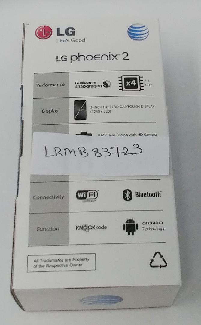 LG Phoenix 2 - AT&T, Blue, 16GB, LG-K371 - LRMB83723 - Swappa