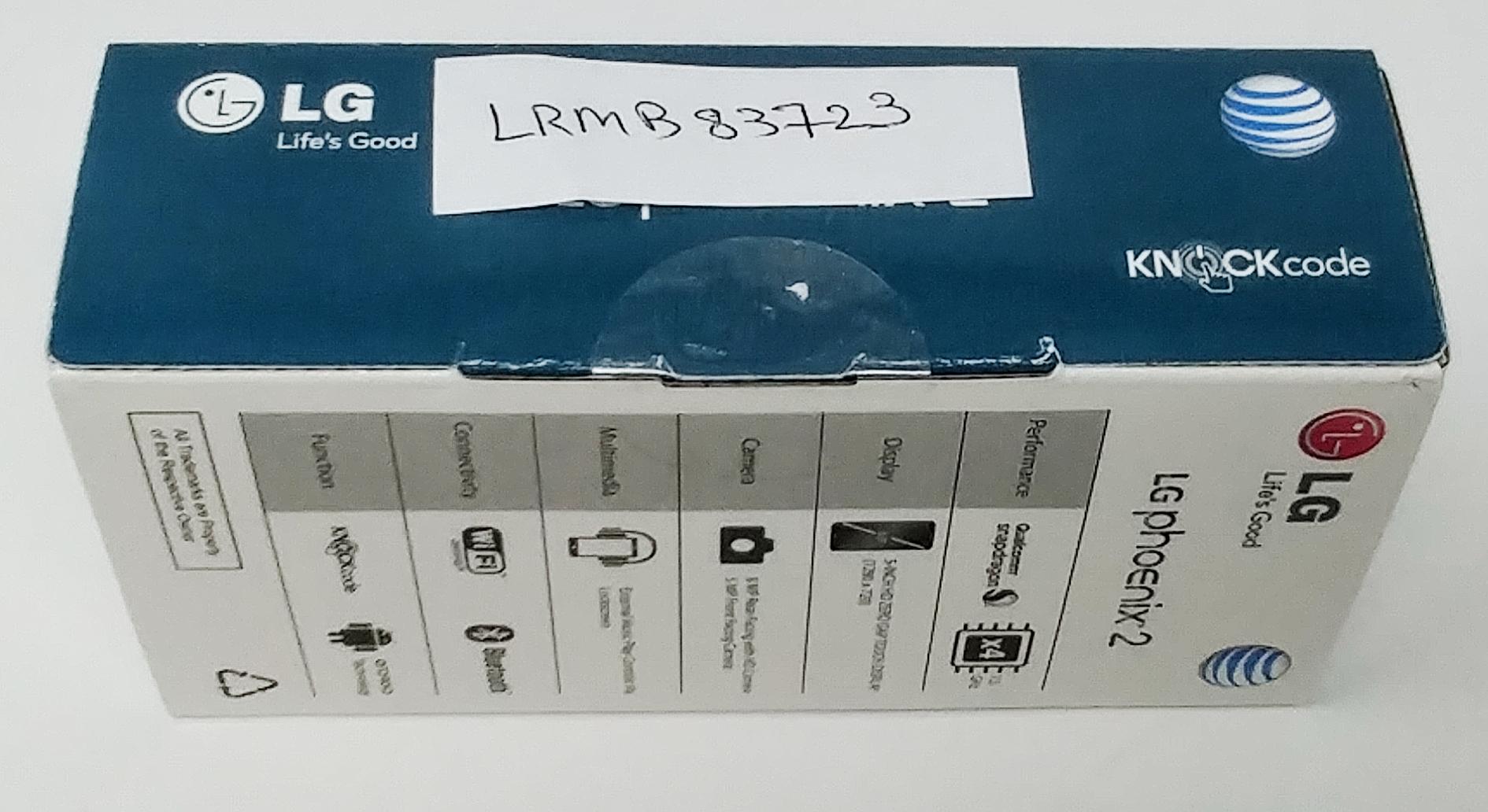 LG Phoenix 2 - AT&T, Blue, 16GB, LG-K371 - LRMB83723 - Swappa