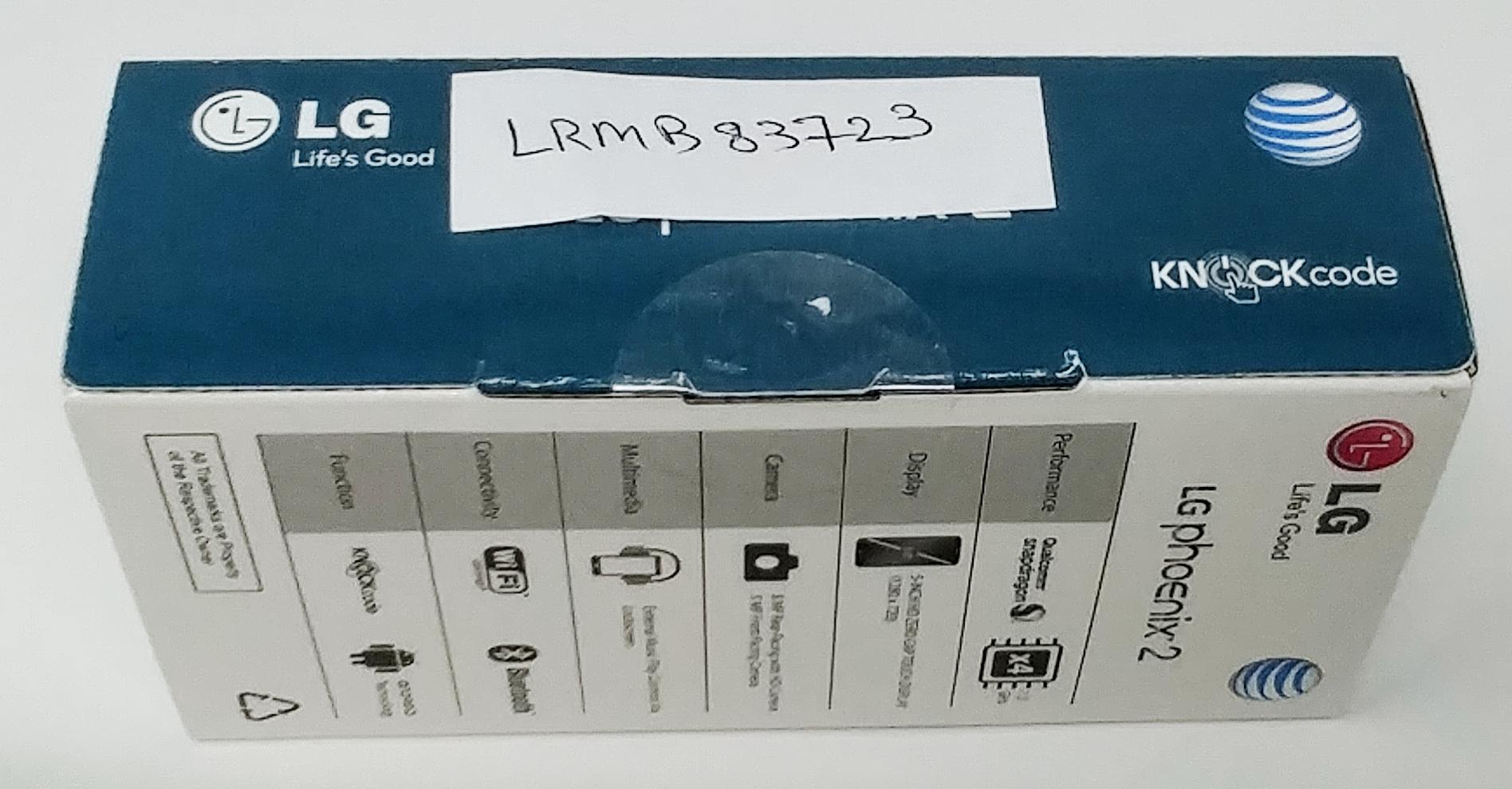 LG Phoenix 2 - AT&T, Blue, 16GB, LG-K371 - LRMB83723 - Swappa