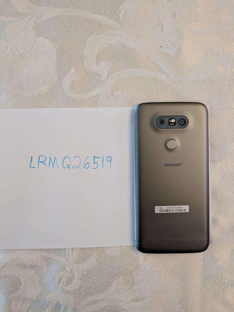 LG G5 - Verizon, Grey, 32GB - LRMQ26519 - Swappa
