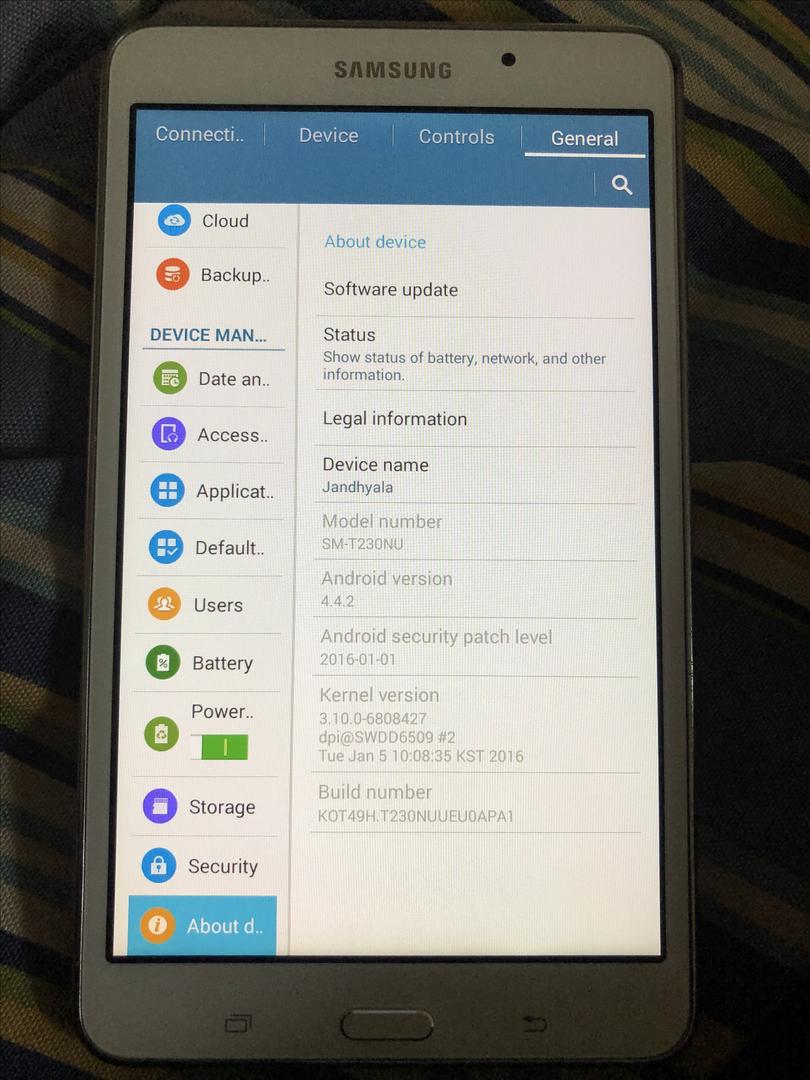 Samsung Galaxy Tab 4 - Wi-Fi, White, 8GB, SM-T230, 7 - LRMQ87350 - Swappa