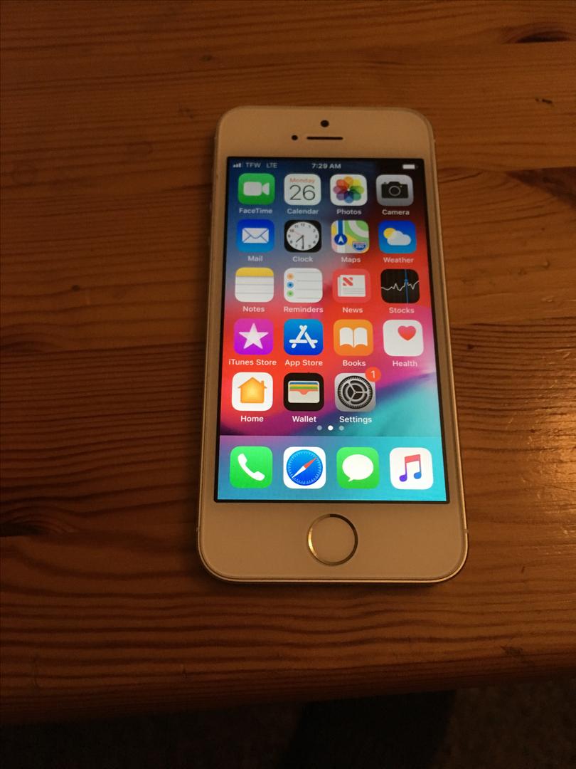 Apple iPhone SE 1st Gen 2016 - TracFone, Silver, 32GB, A1662 ...