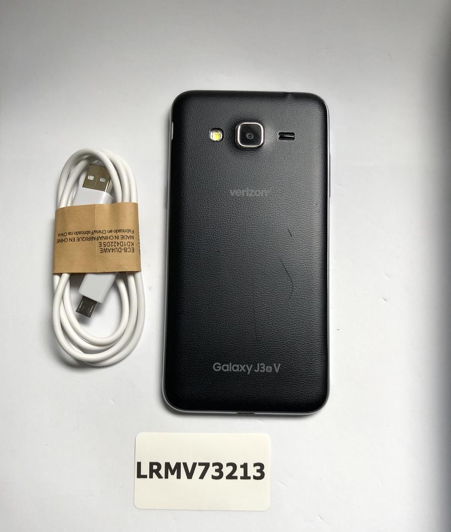 Samsung Galaxy J3 V (Verizon) [SM-J320V] - Black, 16 GB - LRMV73213 ...